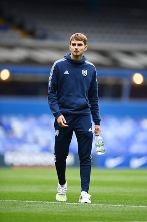 Adrion Pajaziti Fulham Inspects Pitch Prior Editorial Stock Photo ...