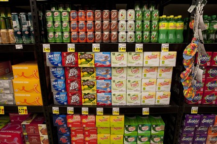 Canada Dry Beverage Products Fully Stocked Editorial Stock Photo ...