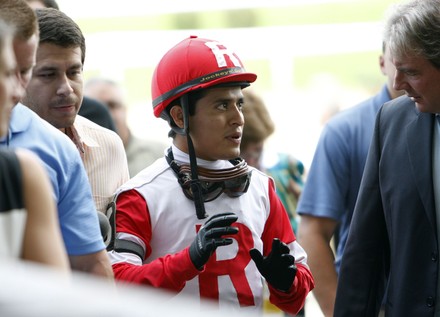 Jockey Mario Gutierrez Who Scheduled Ride Editorial Stock Photo - Stock ...