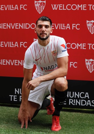 Spanish Striker Rafa Mir Poses During Editorial Stock Photo - Stock ...
