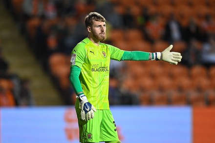 Daniel Grimshaw 32 Blackpool Fc During Editorial Stock Photo - Stock ...