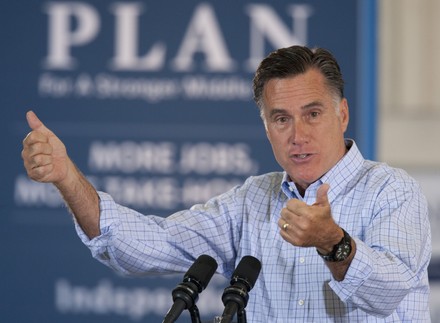 Republican Presidential Candidate Govenor Mitt Romney Editorial Stock ...