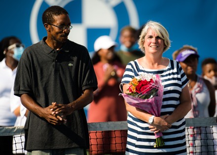 Kerrilyn Cramer During Trophy Ceremony After Editorial Stock Photo ...