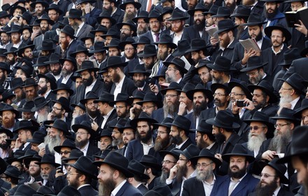 Rabbis Chabadlubavitch Movement Judaism Prepare Pose Editorial Stock ...