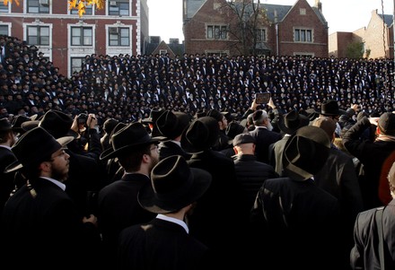 Rabbis Chabadlubavitch Movement Judaism Pose Group Editorial Stock ...