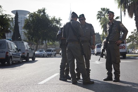 Israeli Security Emergency Medical Forces Respond Editorial Stock Photo ...