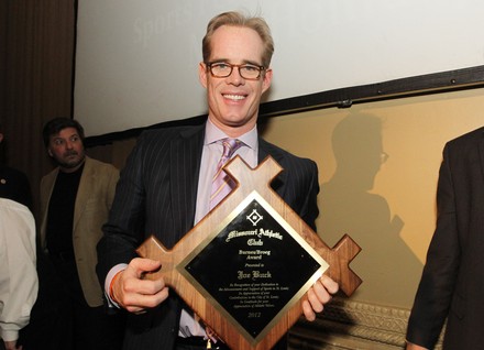 Broadcaster Joe Buck Displays His Placque Editorial Stock Photo - Stock ...