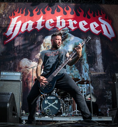 Hatebreed in concert, Germania Insurance Amphitheater, Austin, USA - 20 ...