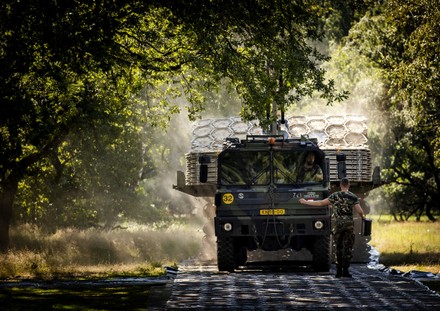 Dutch Defense Organization Has Started Building Editorial Stock Photo ...