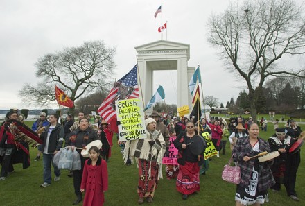 Hundreds First Nations People Their Supporters Editorial Stock Photo ...