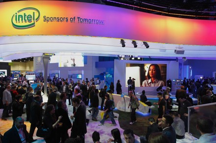 Show Attendees Visit Intel Booth 2013 Editorial Stock Photo - Stock ...