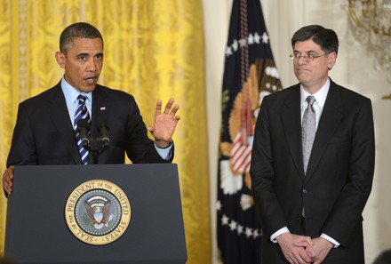 President Barack Obama Nominates Jack Lew Editorial Stock Photo - Stock ...