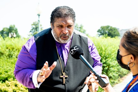 Reverend William Barber Ii Speaking Reporter Editorial Stock Photo ...