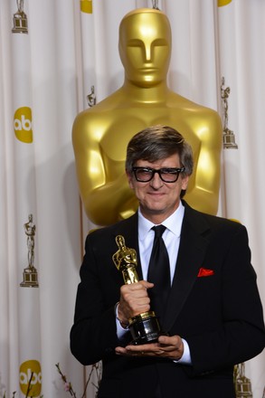 Rick Carter Holds Oscar Achievement Production Editorial Stock Photo ...