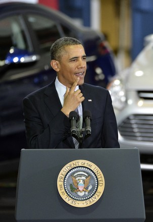 Us President Barack Obama Speaks Argonne Editorial Stock Photo - Stock ...