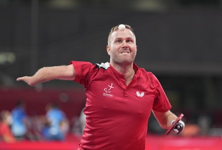 Peter Rosenmeier Denmark During Table Tennis Editorial Stock Photo ...