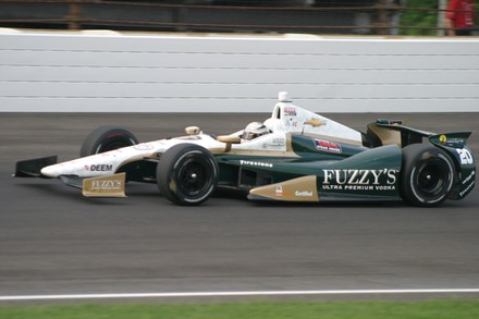 Ed Carpenter Speeds Through Famous North Editorial Stock Photo - Stock ...