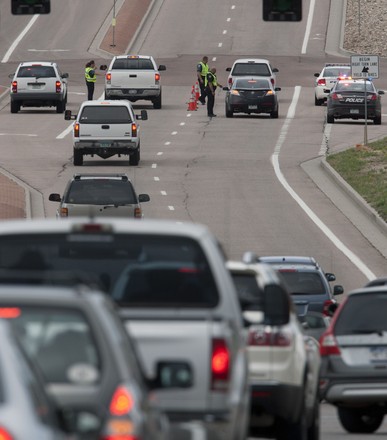 Residents Line Pass Through Checkpoints Return Editorial Stock Photo ...
