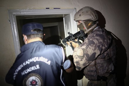 Turkish Swat Members Starting Operation Stop Editorial Stock Photo ...