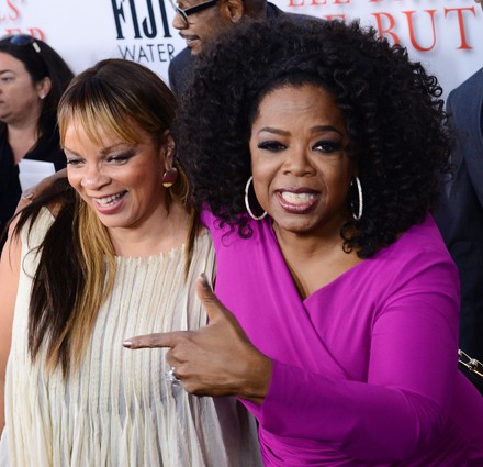 Cast Member Oprah Winfrey R Poses Editorial Stock Photo - Stock Image ...