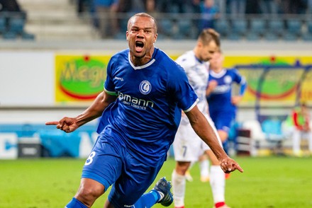 Gents Vadis Odjidjaofoe Celebrates After Scoring Editorial Stock Photo ...