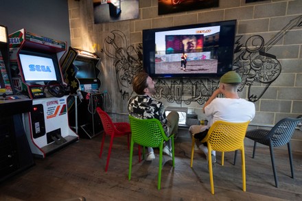 Launch of Four Quarters Arcade Bar Elephant Castle, London, UK - 26 Aug ...