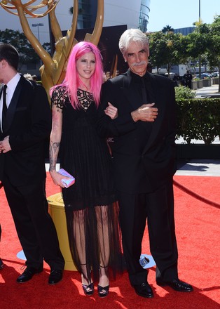 Emmy Nominee Sam Elliott His Daughter Editorial Stock Photo - Stock ...