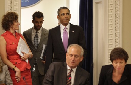 Us President Barack Obama Arrives Deliver Editorial Stock Photo - Stock ...