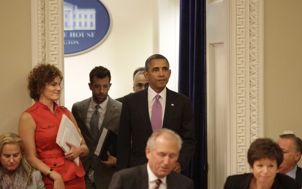Us President Barack Obama Arrives Deliver Editorial Stock Photo - Stock ...