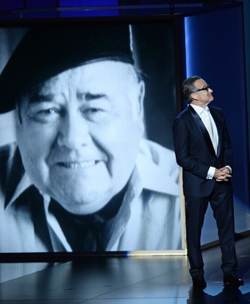 Comedian Actor Robin Williams Delivers Memorial Editorial Stock Photo ...