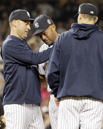 New York Yankees Derek Jeter Andy Editorial Stock Photo - Stock Image ...
