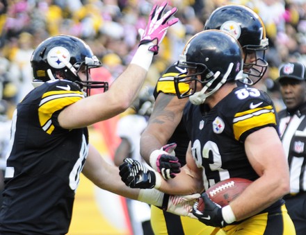 Pittsburgh Steelers Tight End Heath Miller Editorial Stock Photo ...