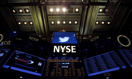 Twitter IPO at the NYSE, New York, United States - 07 Nov 2013 Stock ...