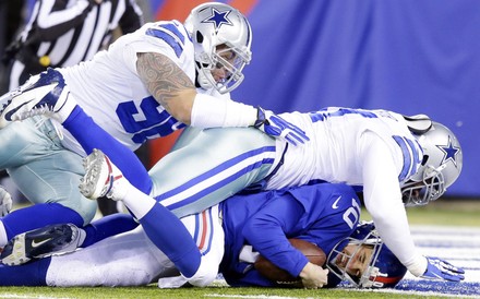 Dallas Cowboys Jason Hatcher Sacks New Editorial Stock Photo - Stock ...