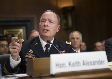 Gen Keith Alexander Director National Security Editorial Stock Photo ...
