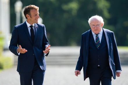 French President Emmanuel Macron Ring Peace Editorial Stock Photo ...