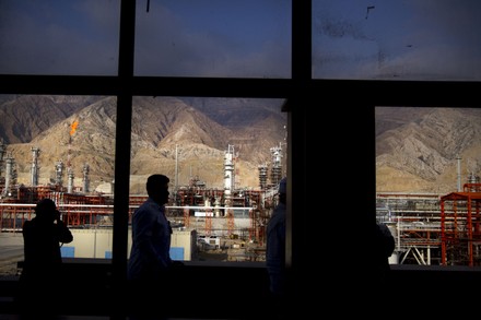 The South Pars Natural Gas Field in Iran, Asaloyeh - 22 Jan 2014 Stock ...