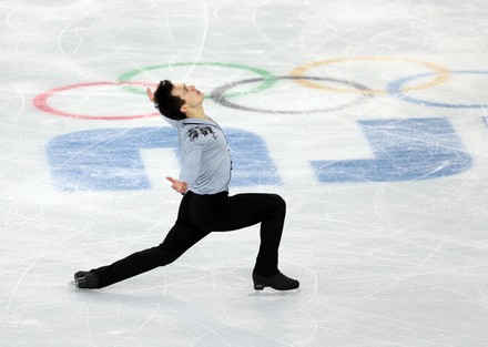 Canadian Patrick Chan Performs During Figure Editorial Stock Photo ...