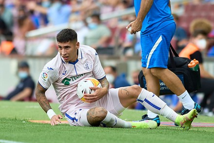 Sandro Ramirez Getafe Cf Competes Ball Editorial Stock Photo - Stock ...