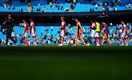 Arsenal Players Trudge Off Full Time Editorial Stock Photo - Stock ...