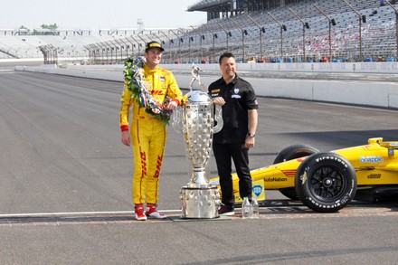 Ryan Hunter Reay Poses Famous Borg Editorial Stock Photo - Stock Image ...
