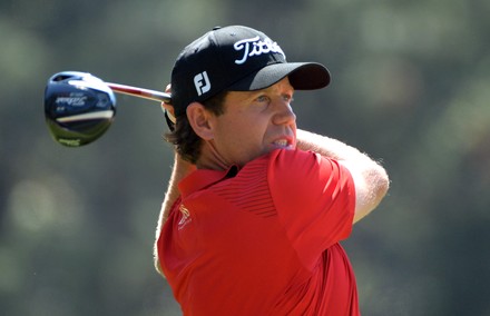 Erik Compton Watches His Drive Off Editorial Stock Photo - Stock Image ...