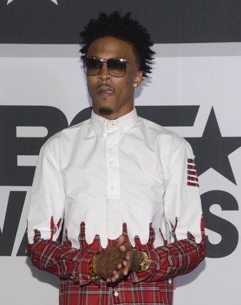 Singer August Alsina Appears Backstage After Editorial Stock Photo ...