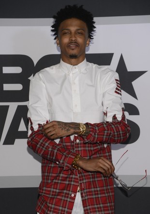 Singer August Alsina Appears Backstage After Editorial Stock Photo ...