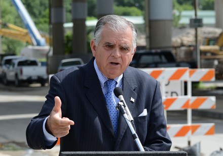 Former Secretary Transportation Ray Lahood Makes Editorial Stock Photo ...