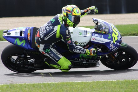 Former Winner Valentino Rossi Waves Crowd Editorial Stock Photo - Stock ...