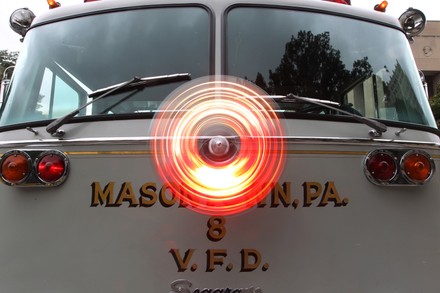 Fire Truck Displays Roto Ray Circular Editorial Stock Photo - Stock ...