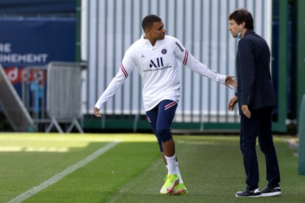 __COUNT__ PSG training center, Paris, France - 28 Aug 2021 Stock ...