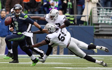 Seattle Seahawks Quarterback Russell Wilson 3 Editorial Stock Photo ...