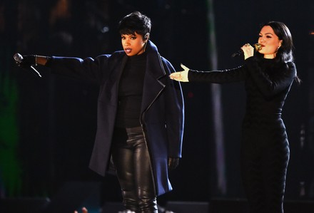 Jennifer Hudson L Jessie J Perform Editorial Stock Photo - Stock Image ...